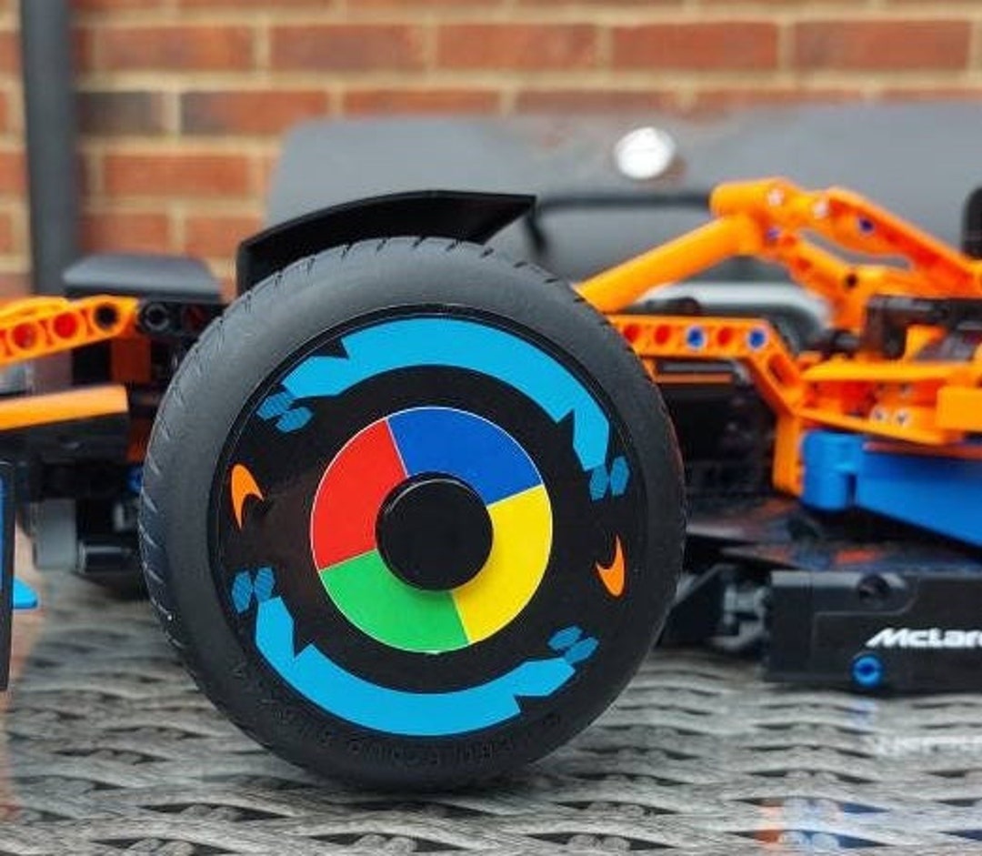 Mclaren F1 42141 Wheel Stickers Free Delivery - Etsy