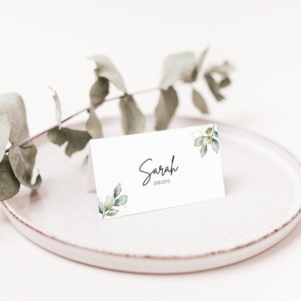 Place Setting Card - Etsy