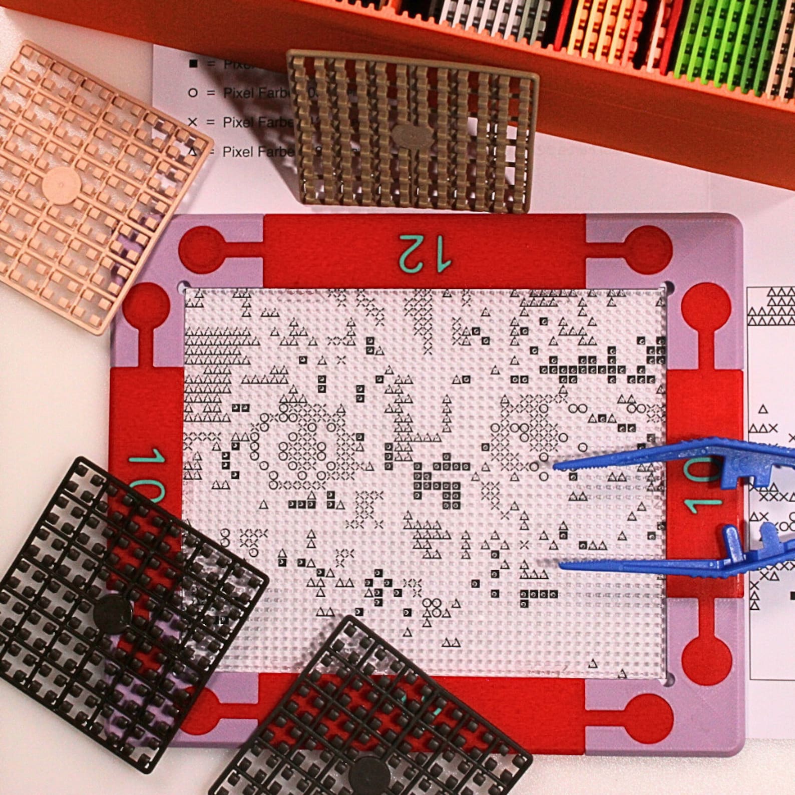 Magnetic Frame for Pixel Hobby – 3D Printing, Flexible and Robust - 12 ...