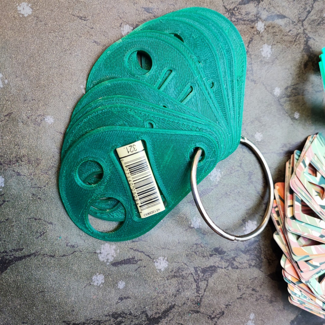 Set of 20 Water Drop Floss Drops With 2 Holes for Cross Stitch ...