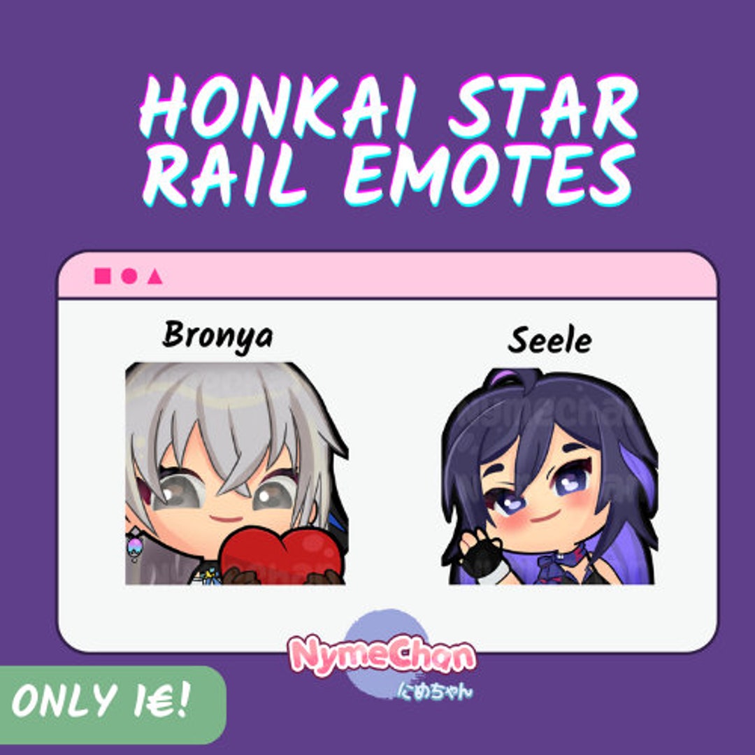 Bronya & Seele Emotes honkai Star Rail - Etsy Ireland