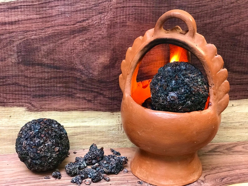 SHIPS FROM GUATE Mayan Copal Balls, Copal From Guatemala, Copal, Black Copal Incense, Medicine ...