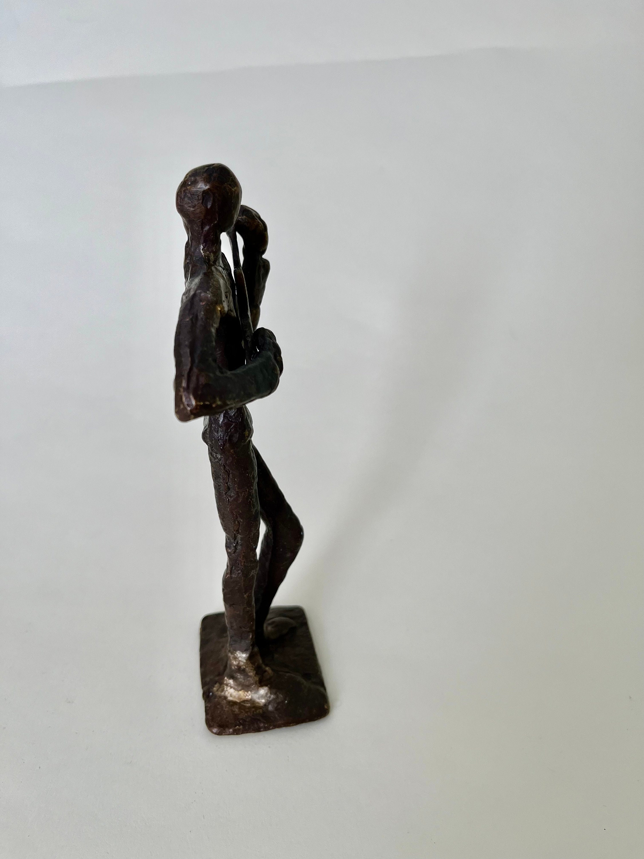 Mid Century Modern Brutalist Guitar Player - Etsy