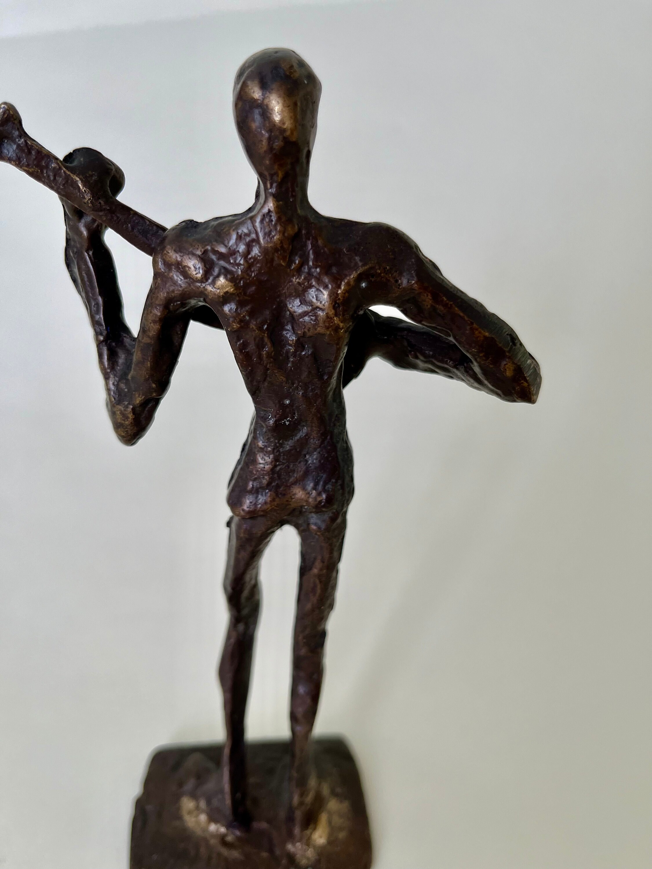 Mid Century Modern Brutalist Guitar Player - Etsy