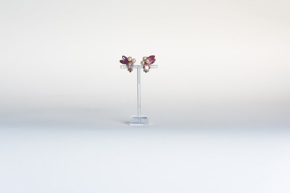Vintage Regency Style Earrings - Gem