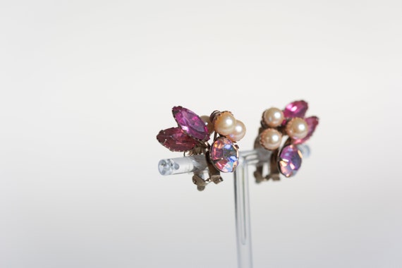 Vintage Regency Style Earrings - Gem
