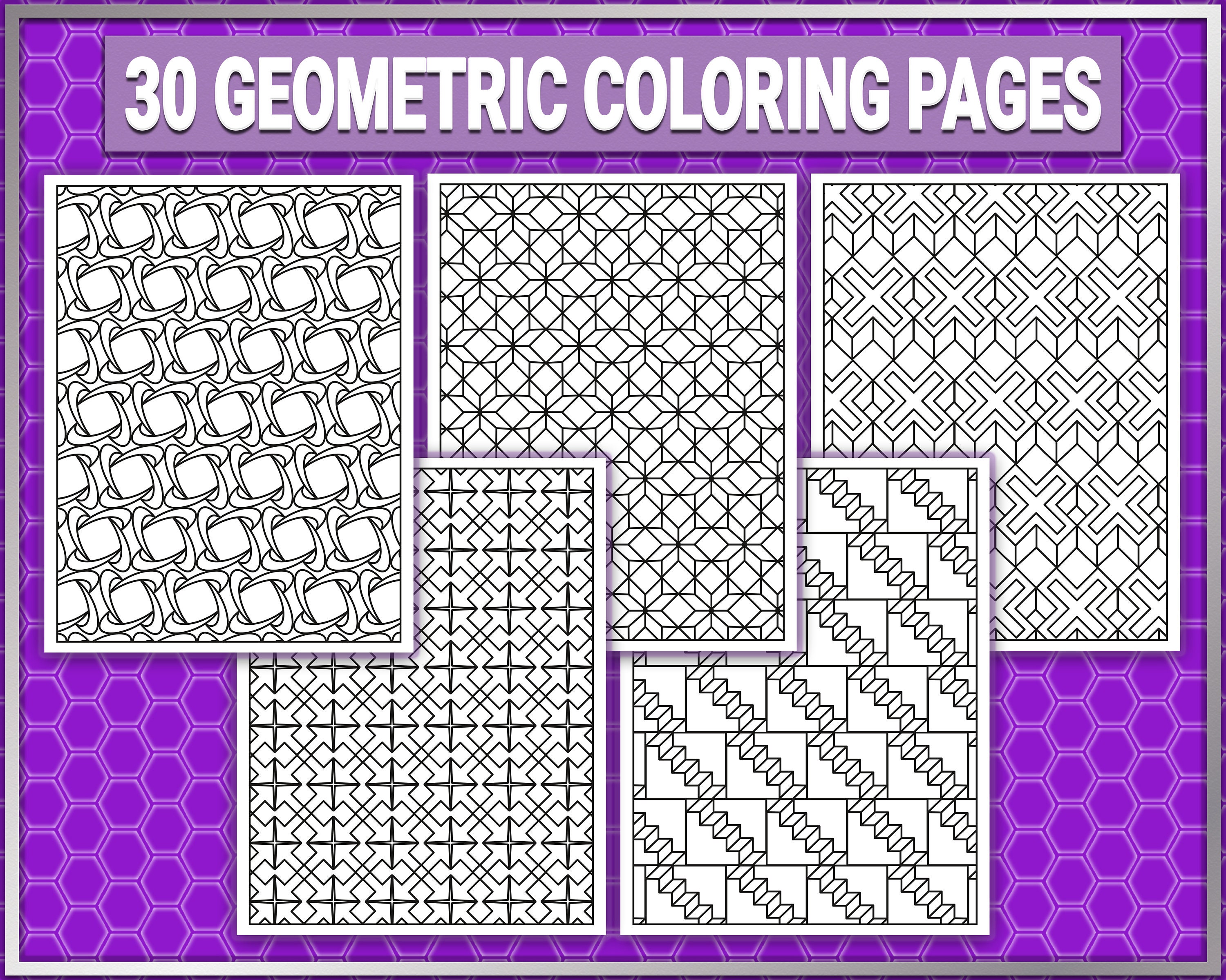 Coloriages De Formes 3d