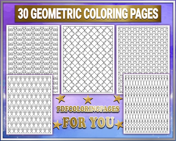 Coloriages De Formes 3d