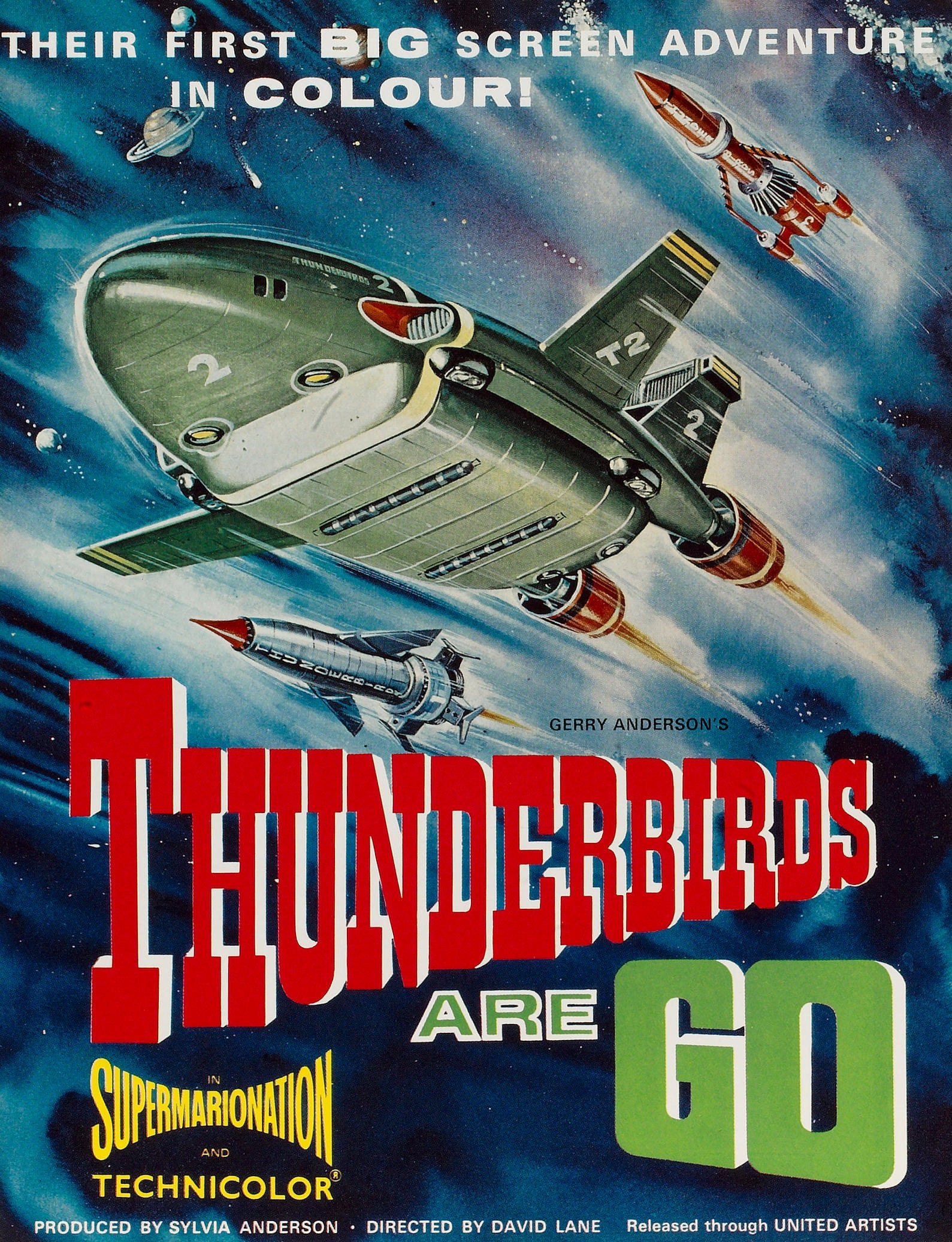 Thunderbirds Are Go Movie Art Print 0478 A4 A3 A2 A1 Size - Etsy