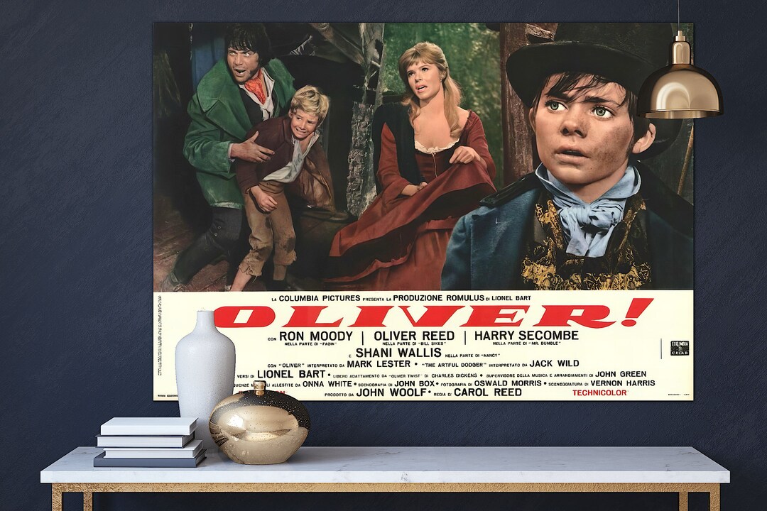 Oliver Movie Art Print Sizes A4 A3 A2 A1 No0618 - Etsy