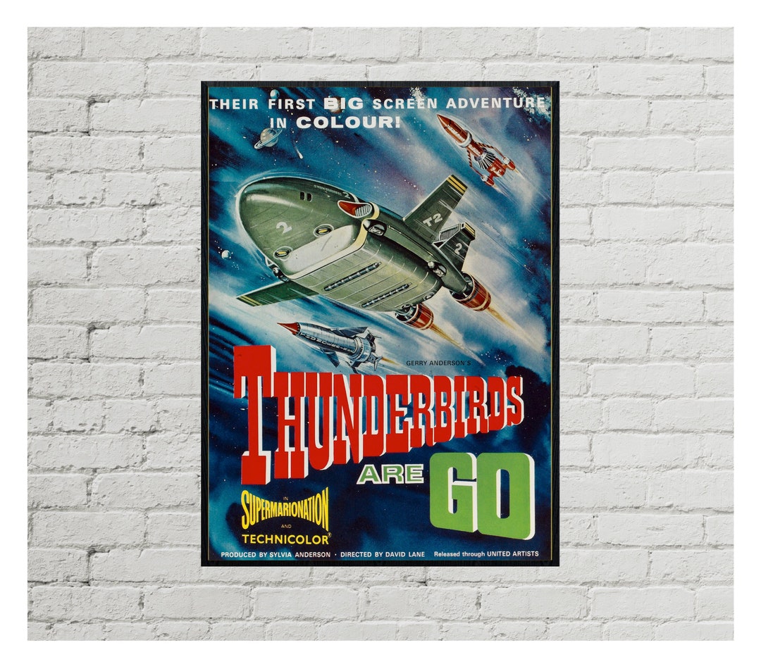 Thunderbirds Are Go Movie Art Print 0478 A4 A3 A2 A1 Size - Etsy