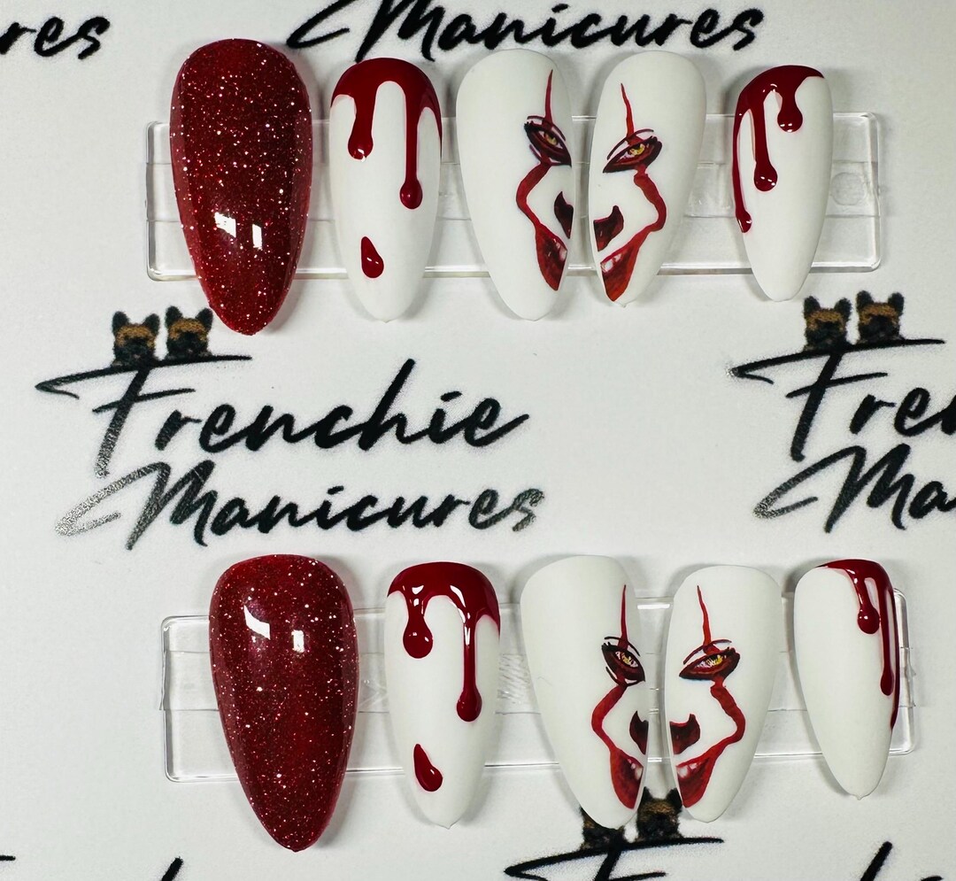 IT Pennywise Press on Nails - Etsy