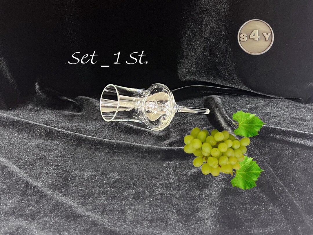 Grappa Glass Without Base for 95ml Grappa Shot Glass Clear Fruit ...