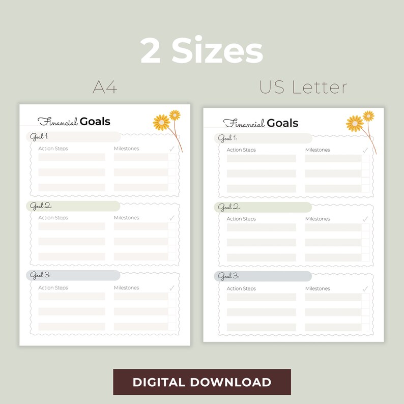 Printable Finance Planner Budget Planner Bundle Printable Budget ...