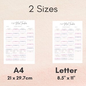 5 & 1 Fueling Tracker, Optavia Meal Diary, Lean and Green Diet Journal ...