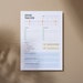 Daily Spoon Tracker, Spoon Theory Journal, Spoonie Diary, Fatigue ...