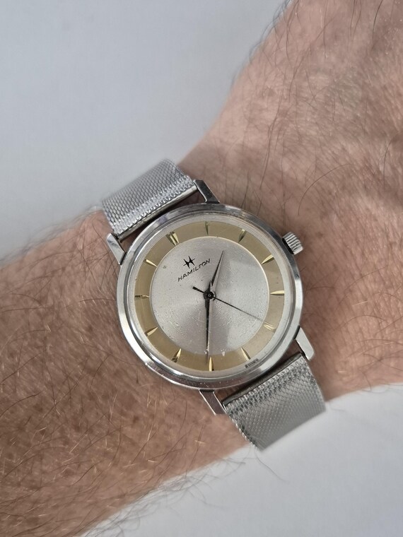 Rare Hamilton Mechanical Sea Guard Stainless Steel C… - Gem