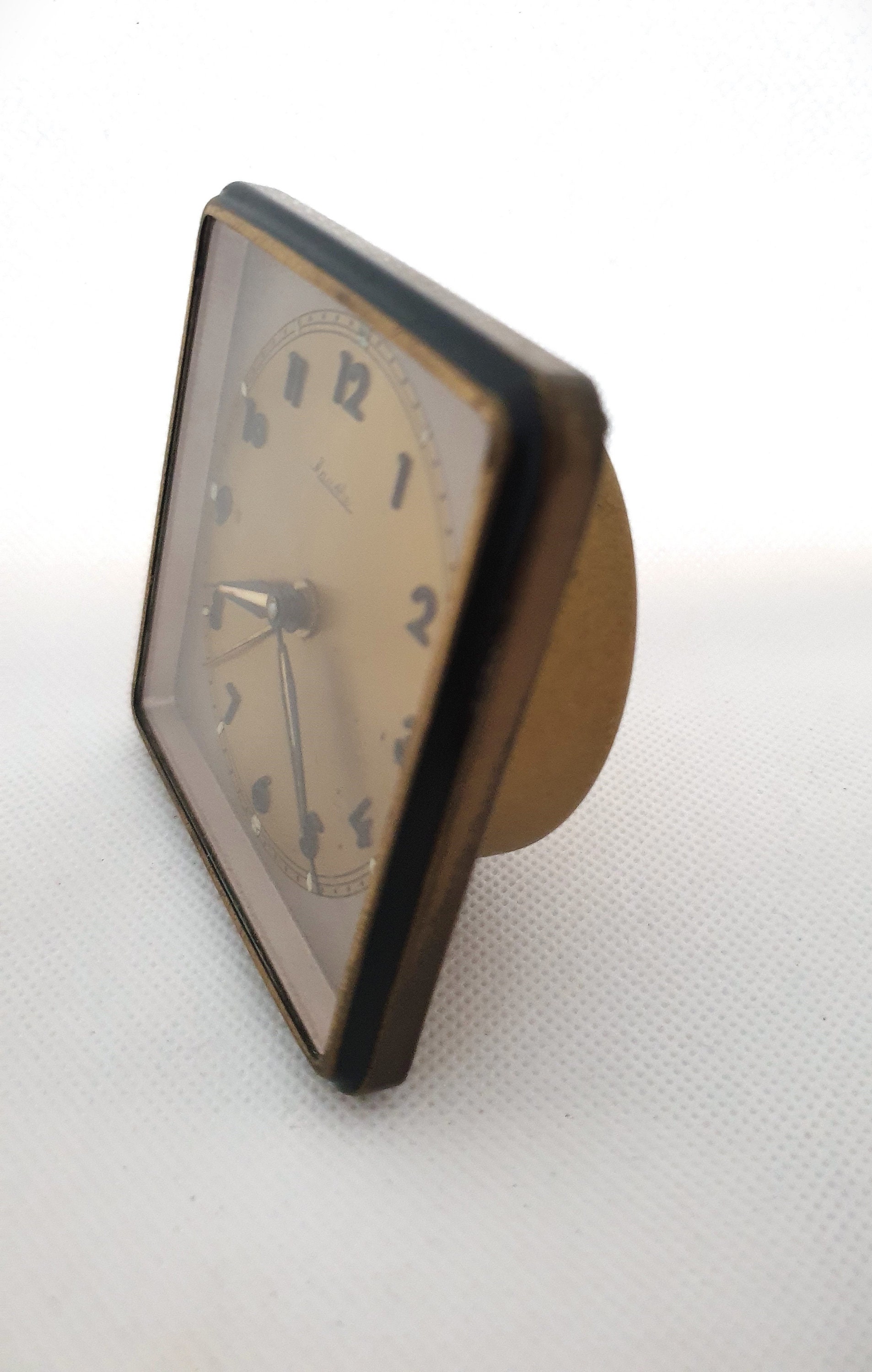Vintage Mauthe Alarm Desk Clock 1950's German Mademanual - Etsy