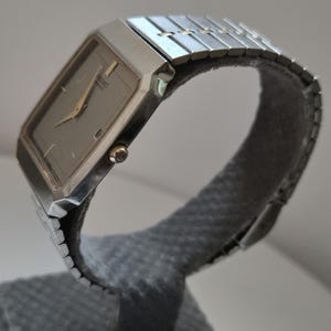 Vintage Seiko Tank Quartz Watch,gift for Mothers,gift for Fathers, Birthday Gift,minimalist ...