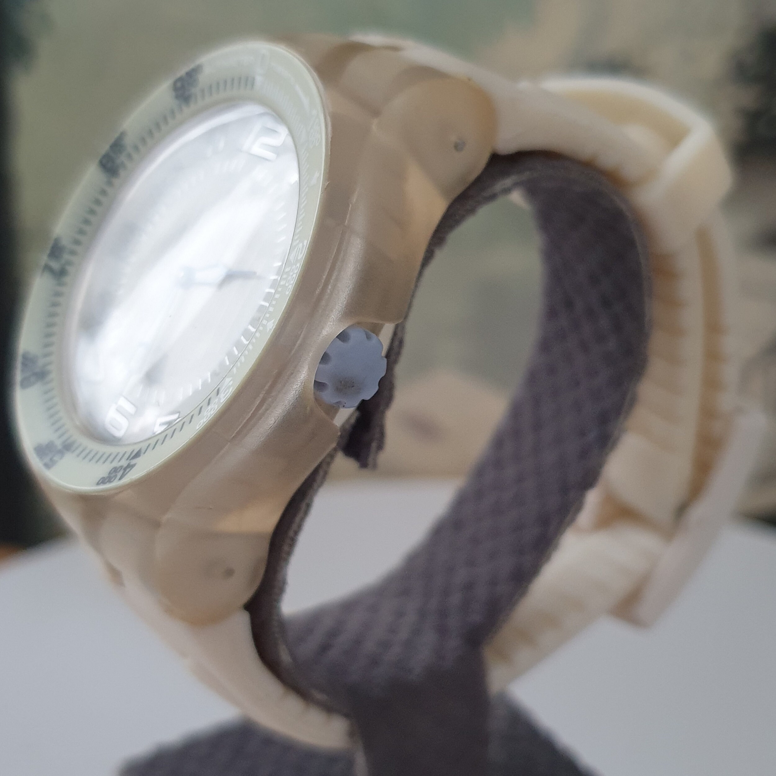 Rare Swatch Fun Boarder Snowy Sky Snowpass & Altimeter Watch SULK100 ...