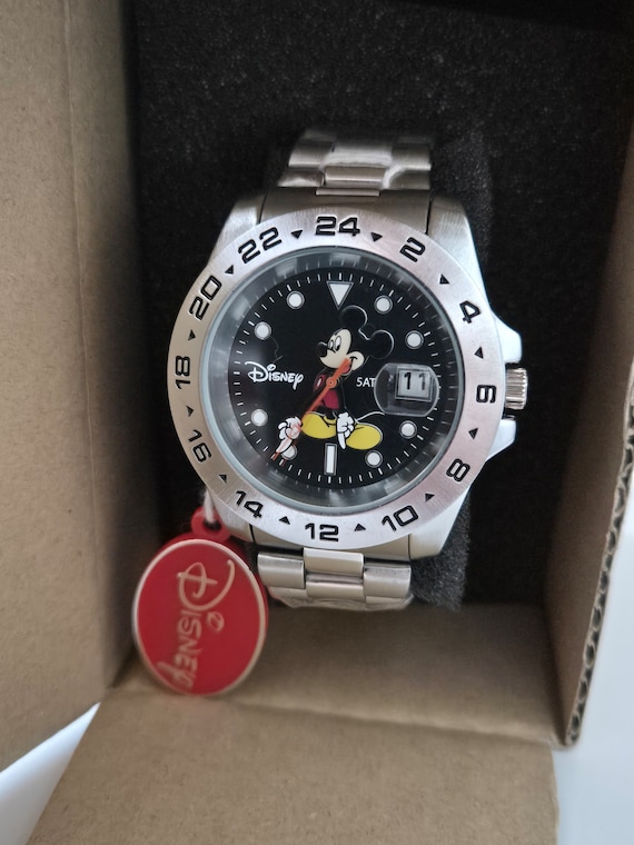 Vintage Mickey Mouse Disney Watch Quartz Japan Collec… - Gem