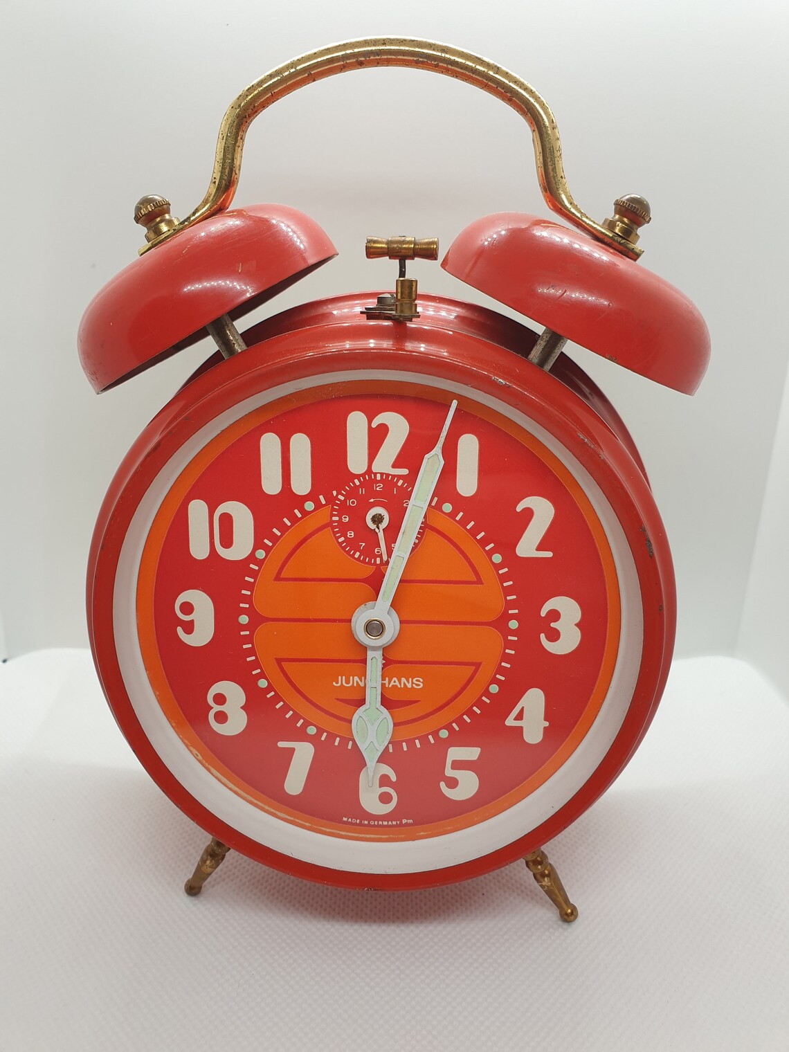 Vintage 1960' S Junghans Mechanical Alarm Table Clock - Etsy
