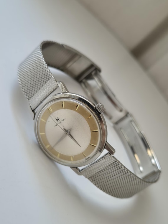 Rare Hamilton Mechanical Sea Guard Stainless Steel C… - Gem