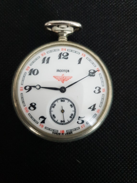 Vintage 1970's Molnija Soviet Made Mechanical Perfect… - Gem