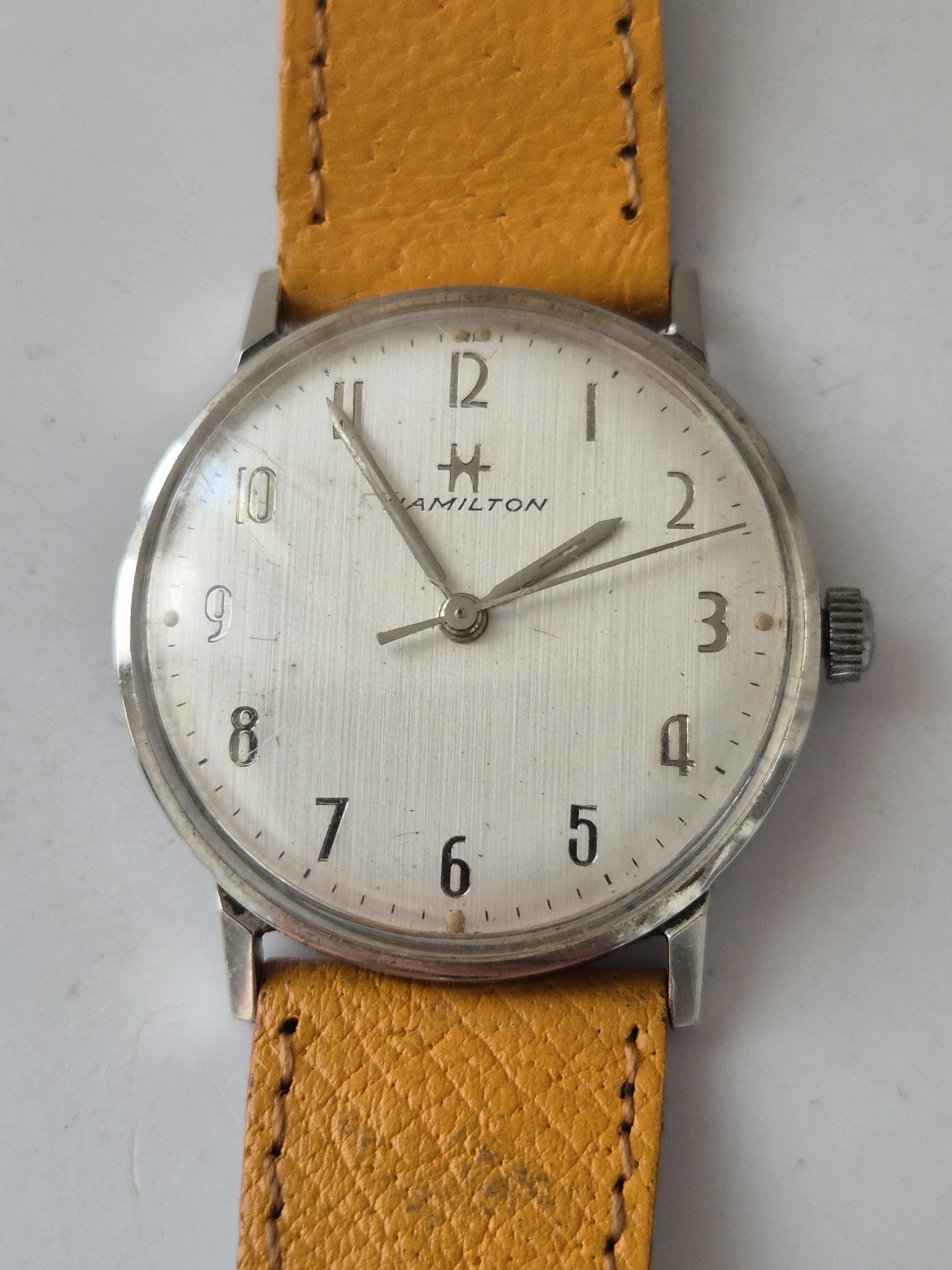 Amazing Hamilton Watch Vintage 1960s Stainless Steel ,collection ...
