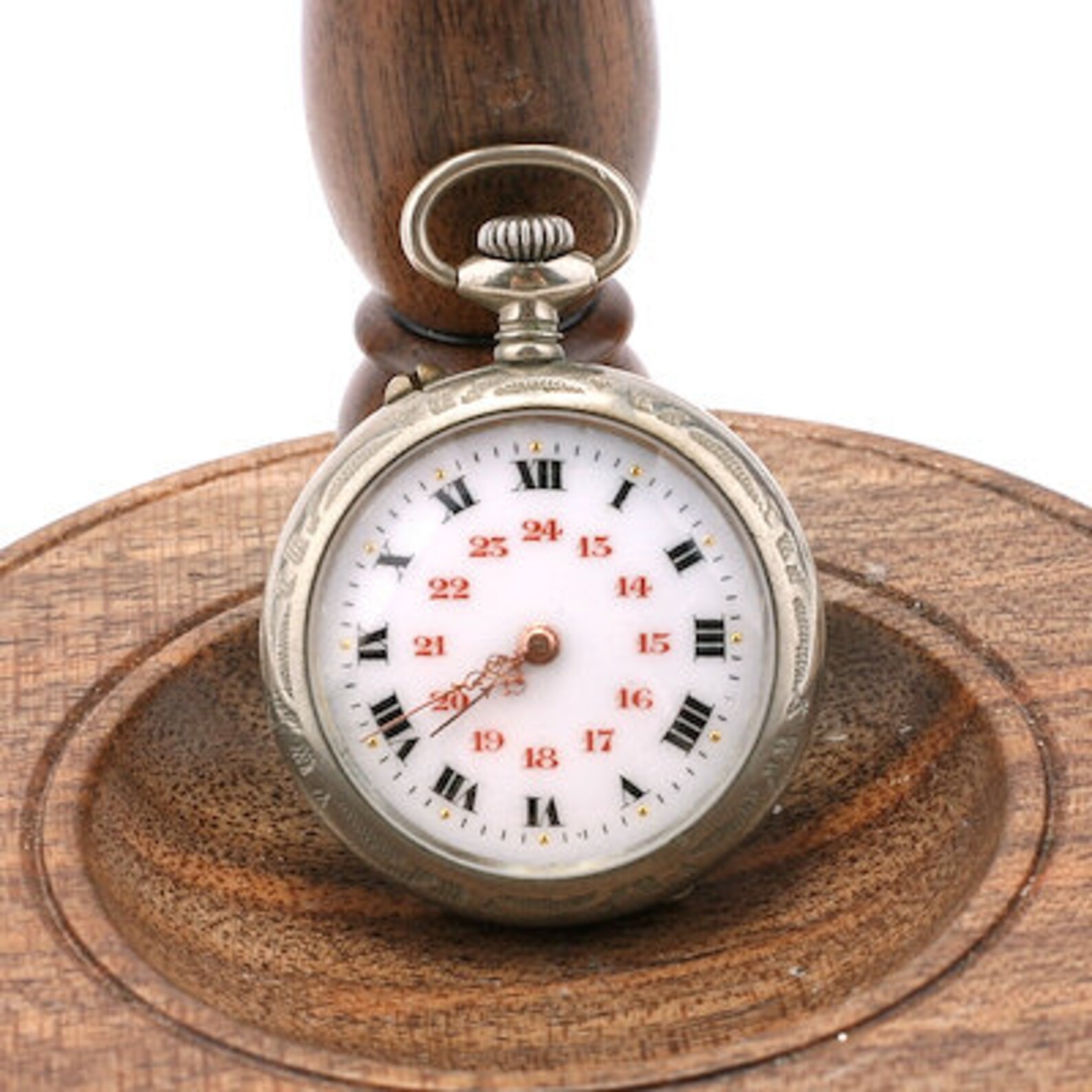 Antique Depose Argentan Pocket Watch, Open Face, Manual Wind - Etsy