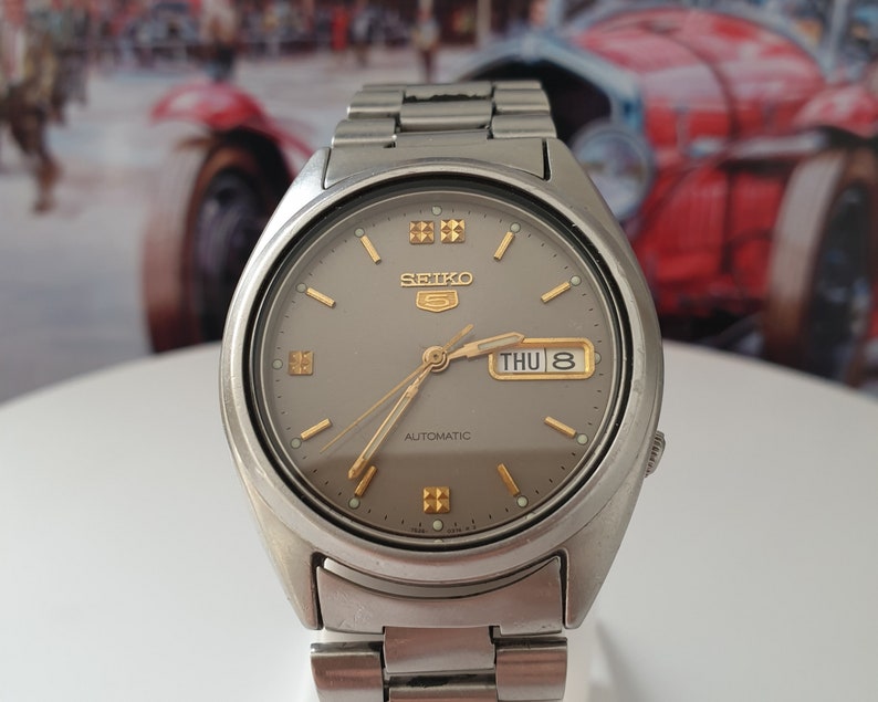 Seiko 5 Automatic Movement 7S26-3040 Cal. 1990's Vintage All Original ...