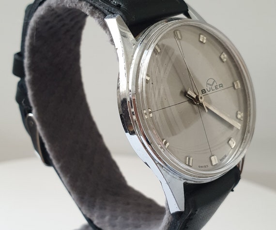 Great BULER Watch Swiss Made Mechanical Hand Wind For… - Gem