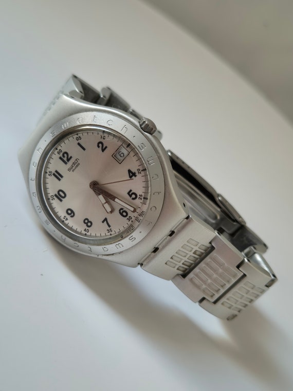 Vintage Swatch Irony Alumium Quartz Watch AG 2002,Col… - Gem