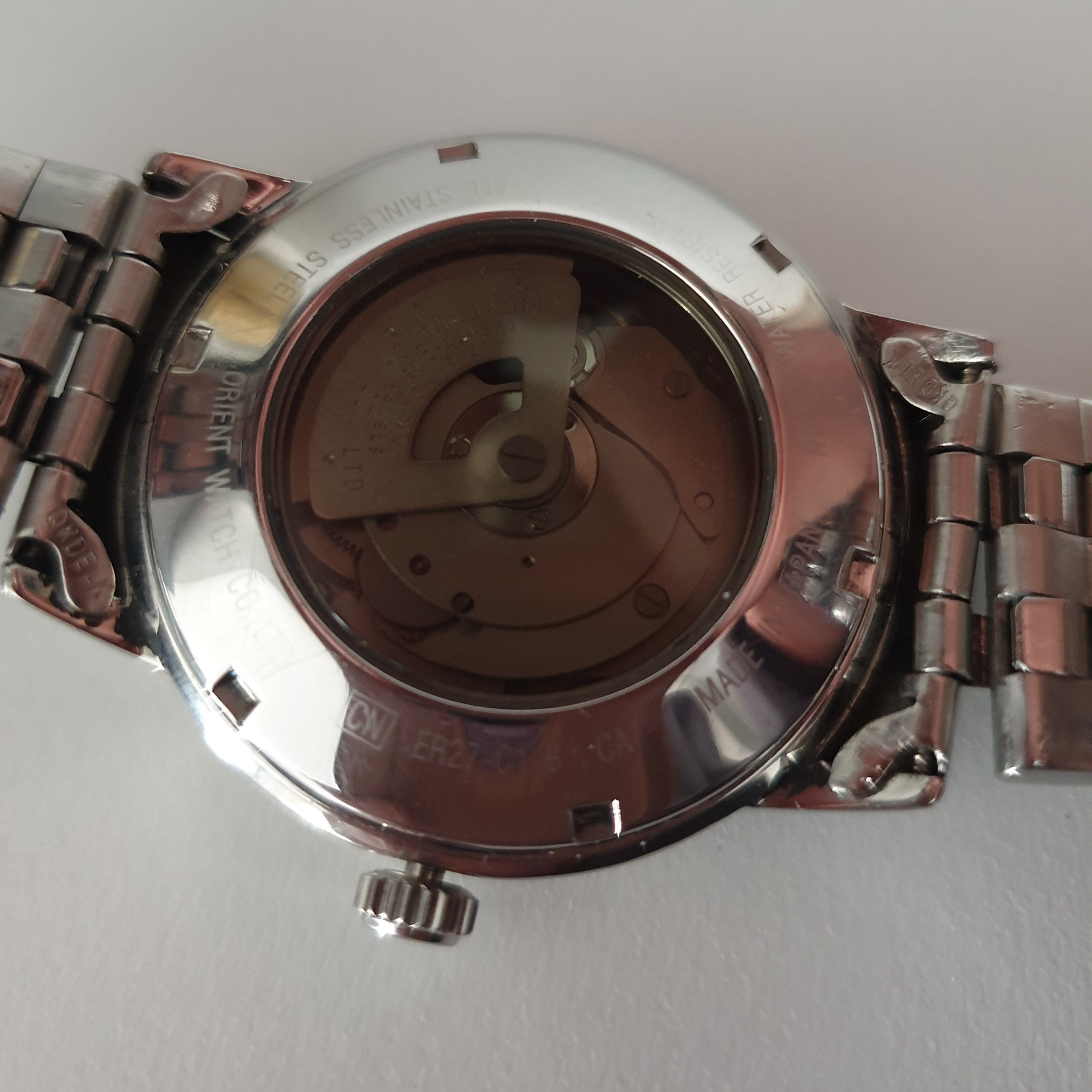 Vintage Orient Bambino Classic Automatic Steel Japan Elegant Minimalist ...