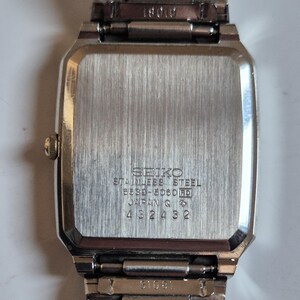 Vintage Seiko Tank Quartz Watch,gift for Mothers,gift for Fathers, Birthday Gift,minimalist ...