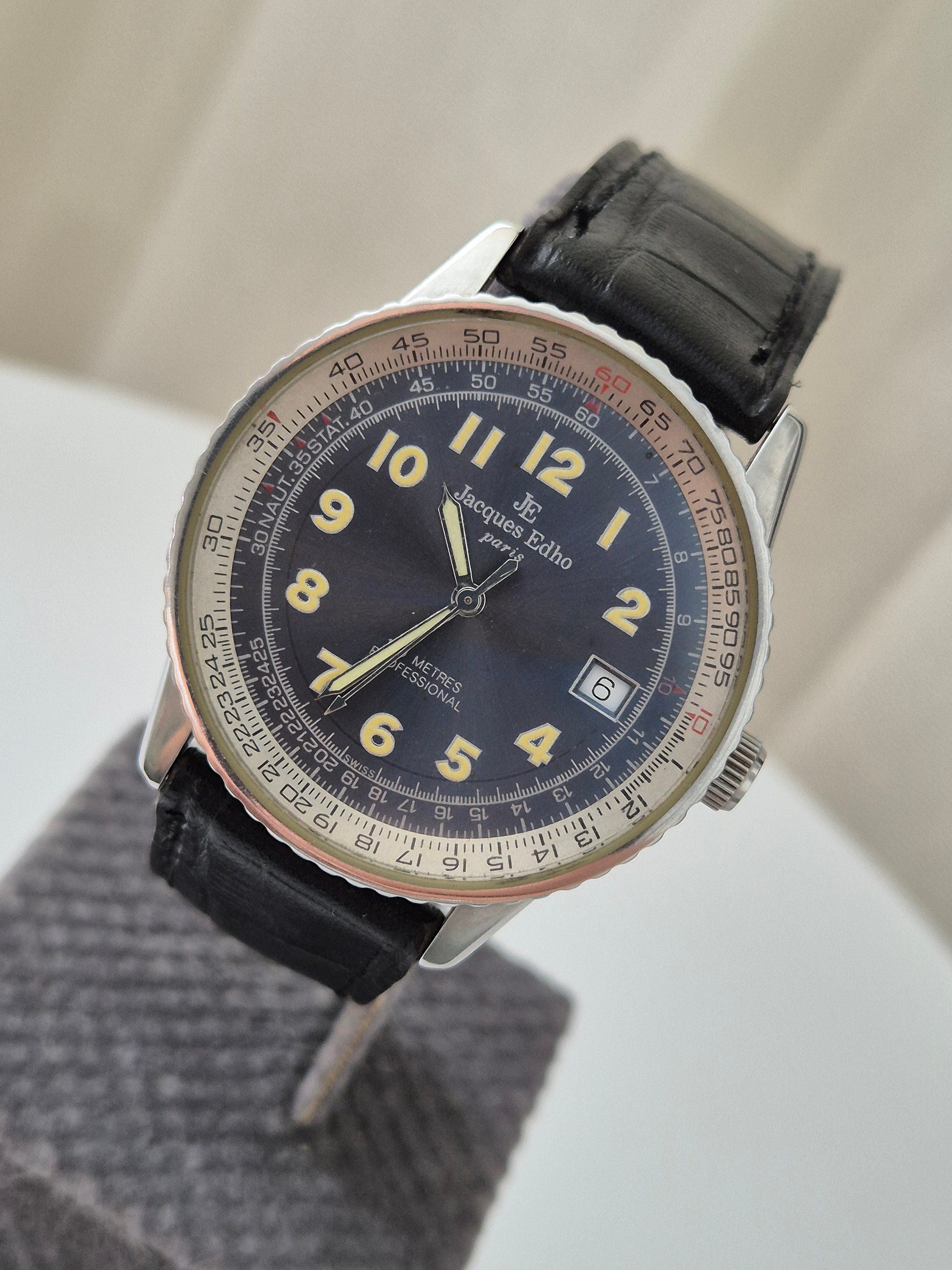 Rare Jacques Edho Quartz Mens Watch , Great Condition, Best Gift Idea ...