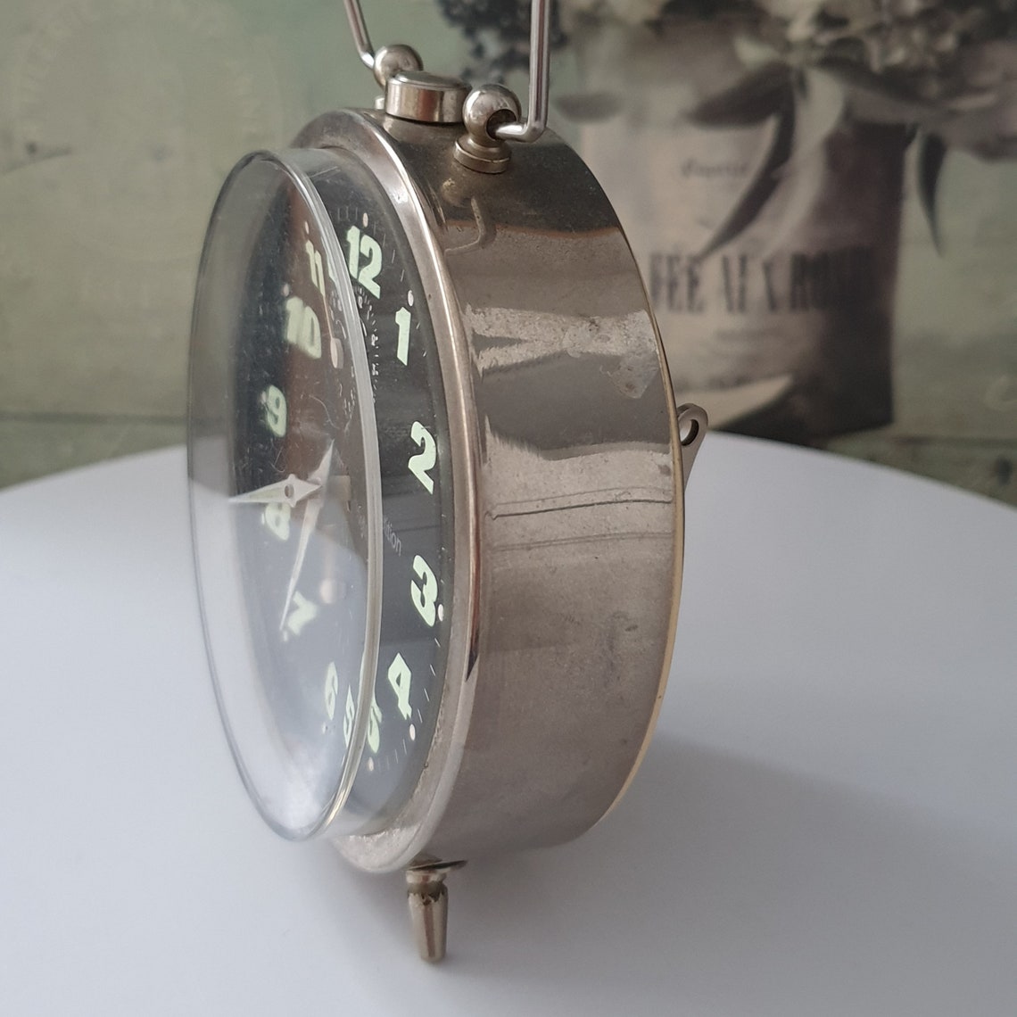 Rare Vintage JERGER Repetition Alarm Clock Luminouswest - Etsy