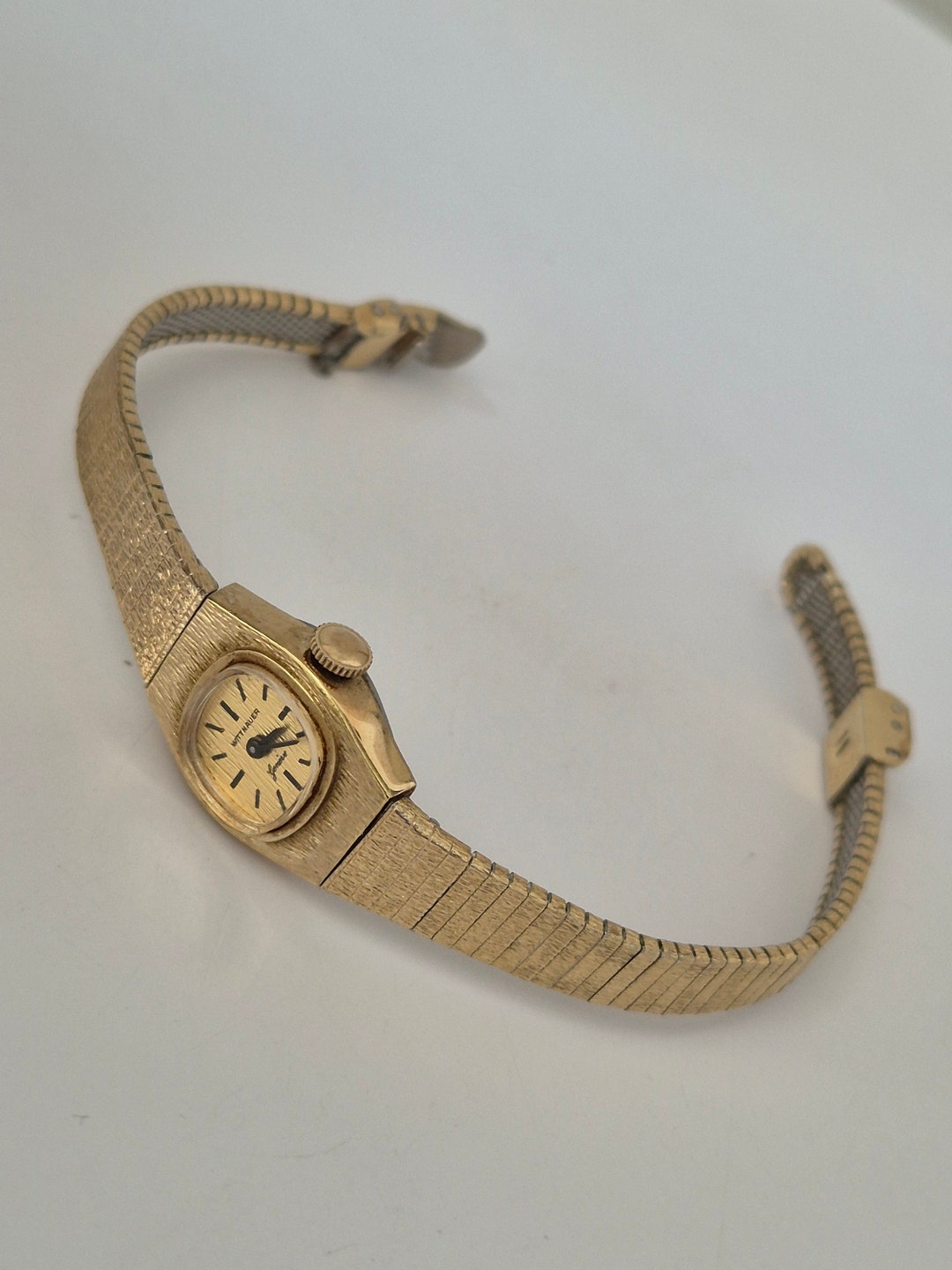 Wittnauer Geneve by Longines Vintage Women's 10K RGP Bezel Analog Watch ...