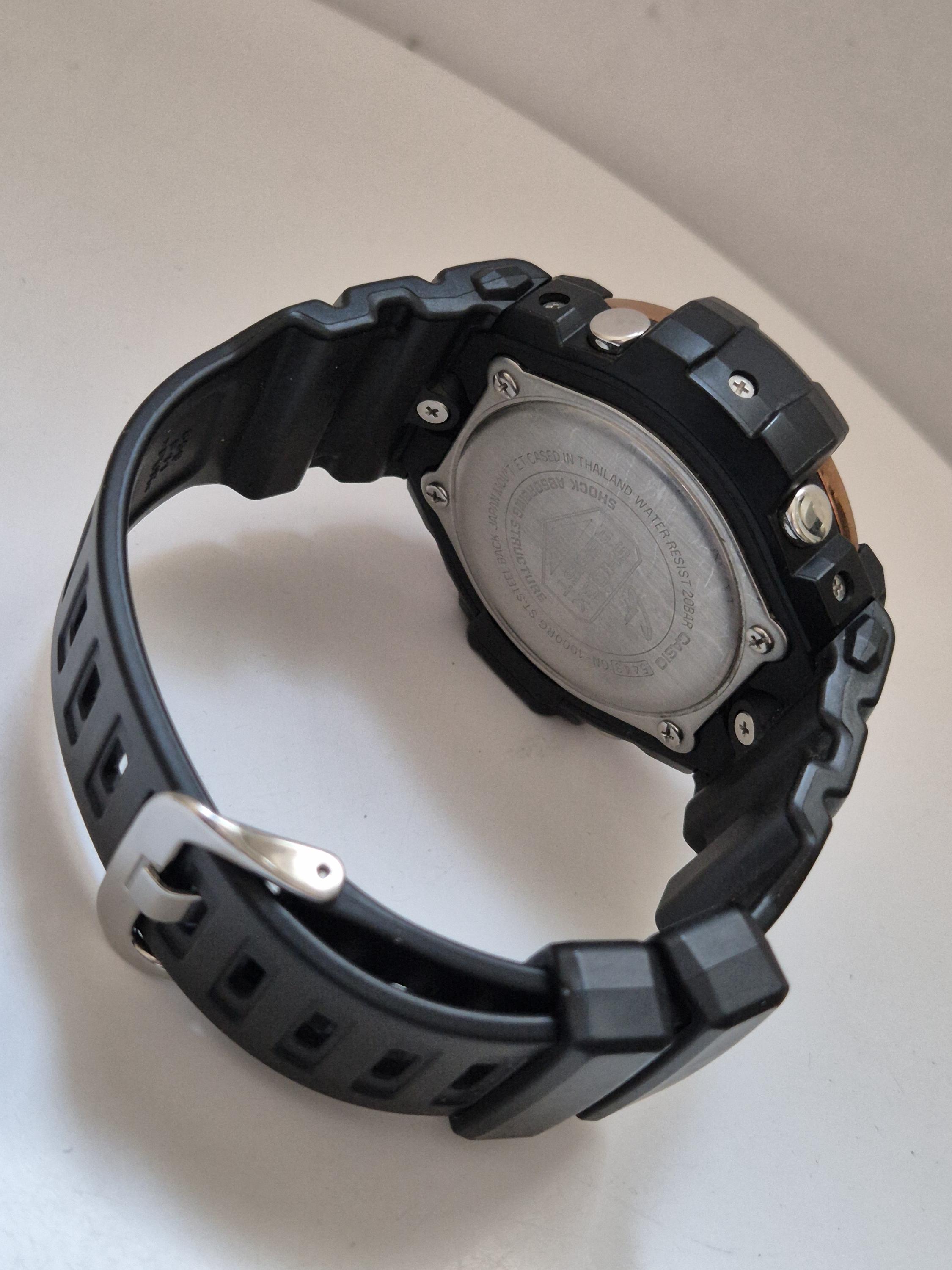 Rare Vintage Casio G-shock Watch Gulf Master Moon Tide Graph Quartz Men ...