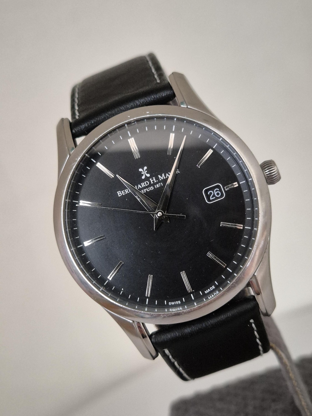 Bernhard H. Mayer Quartz Slim Dress Watch, Vintage Luxery Collection ...
