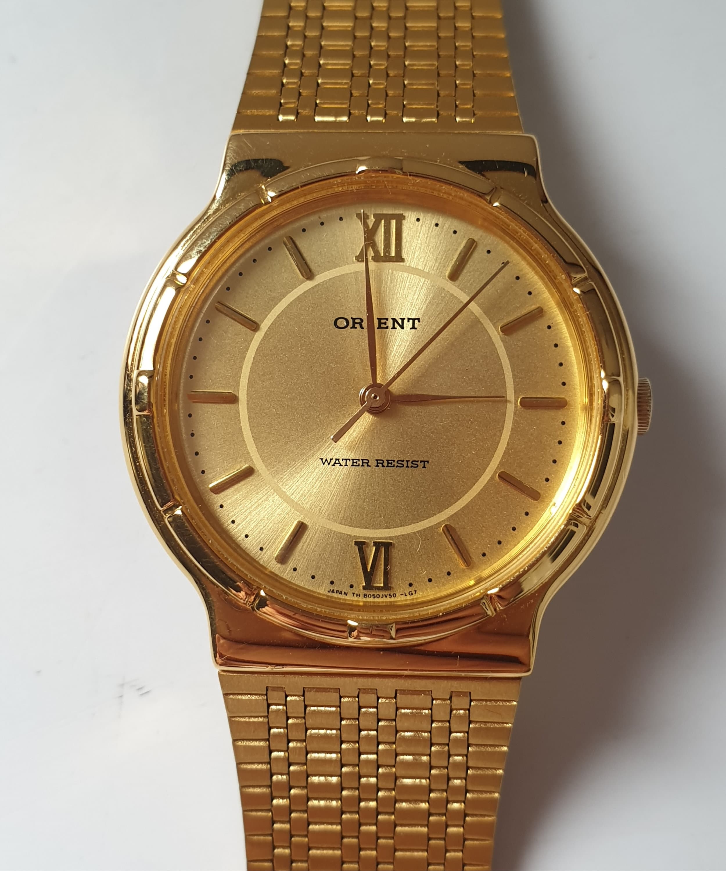 Rare Orient Gold Quartz Vintage Watch, NOS Condition new Old Stock ...