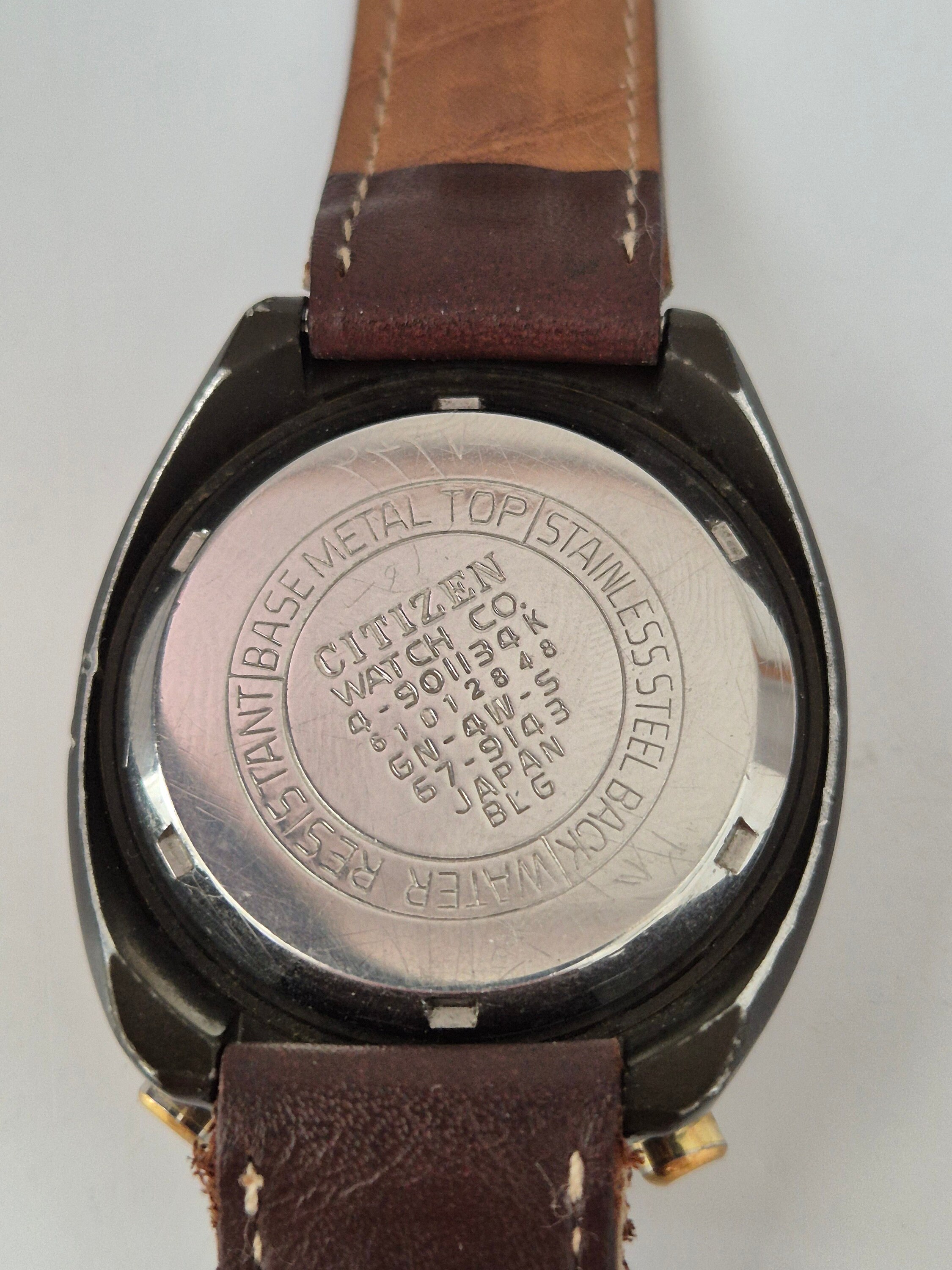 Great CITIZEN Bullhead Challenge Timer Flyback Chonograph Automatic ...