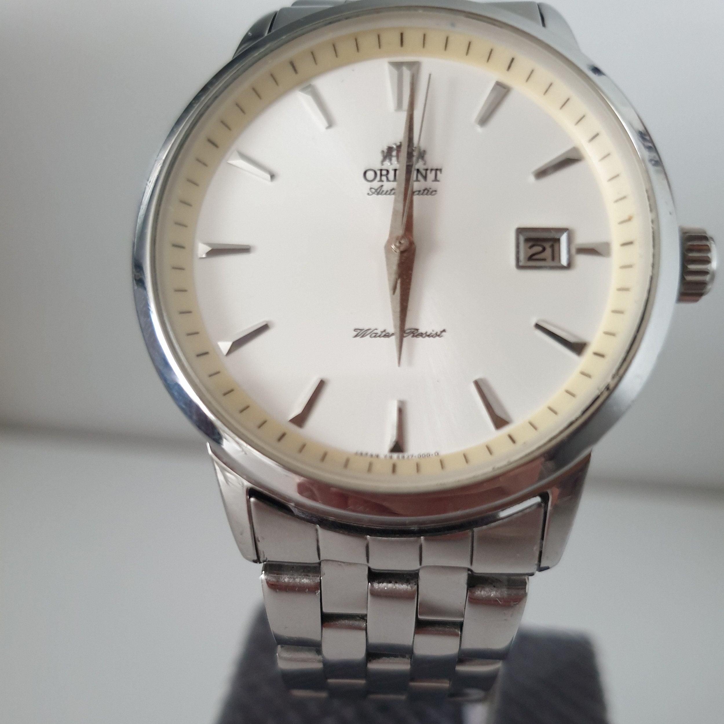 Vintage Orient Bambino Classic Automatic Steel Japan Elegant Minimalist ...