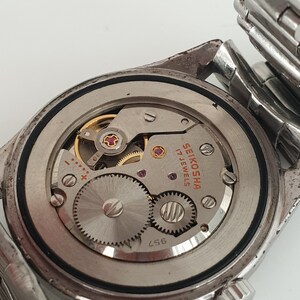 Rare Seiko Sportsman Calendar Diashock Mechanical Handwinding Seikosha ...