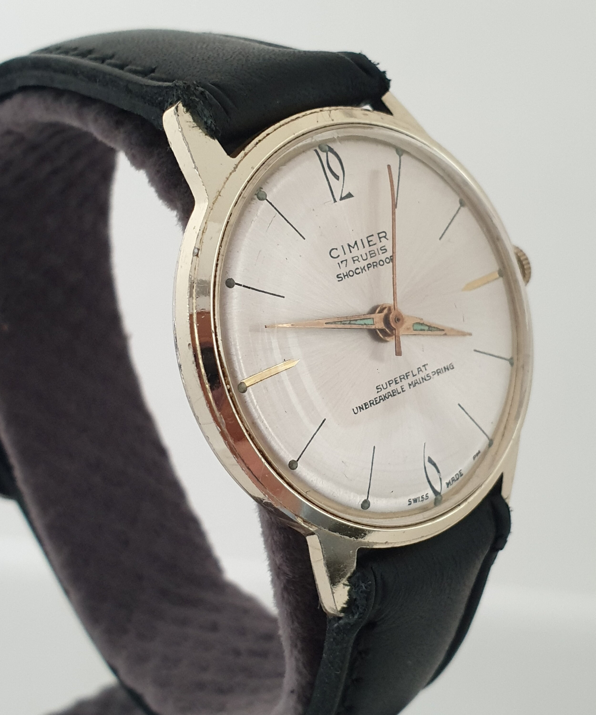 Rare Cimier Vintage Mechanical Hand Winding Superflat Wristwatch ...