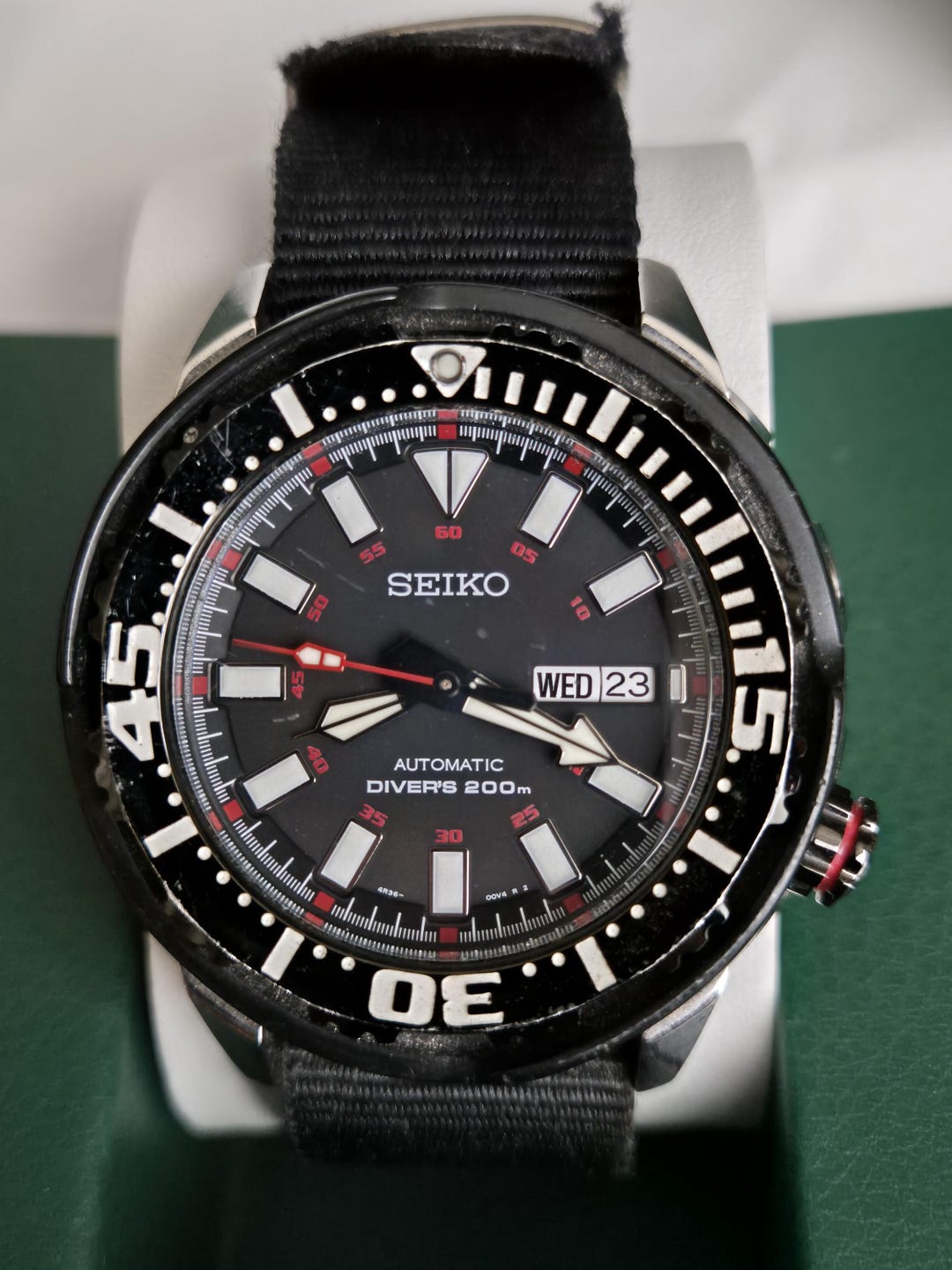 Rare Seiko Baby Tuna Air Divers Vintage Japan Made Men's Watch,4r36 ...