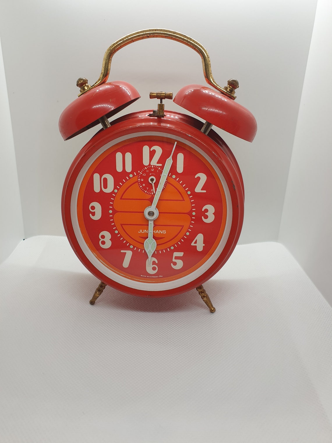 Vintage 1960' S Junghans Mechanical Alarm Table Clock - Etsy