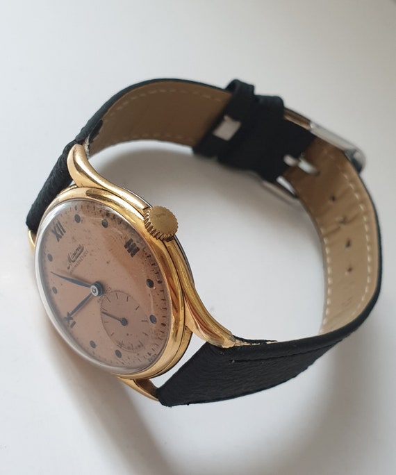 Ultra Rare Minerva Vintage Mechanical Hand Wind Wrist… - Gem