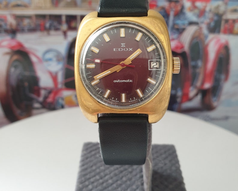 Vintage Rare EDOX AUTOMATIC Watch Beautiful Condition - Etsy