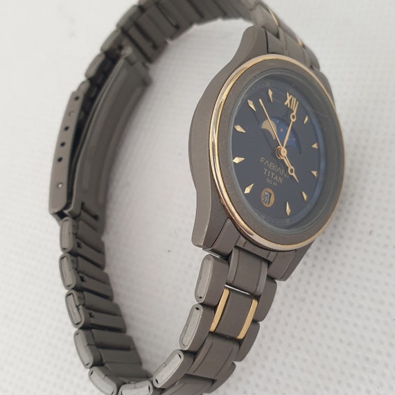 Stunning Fabiani Titan Moonphase Vintage Japan Miyota… - Gem
